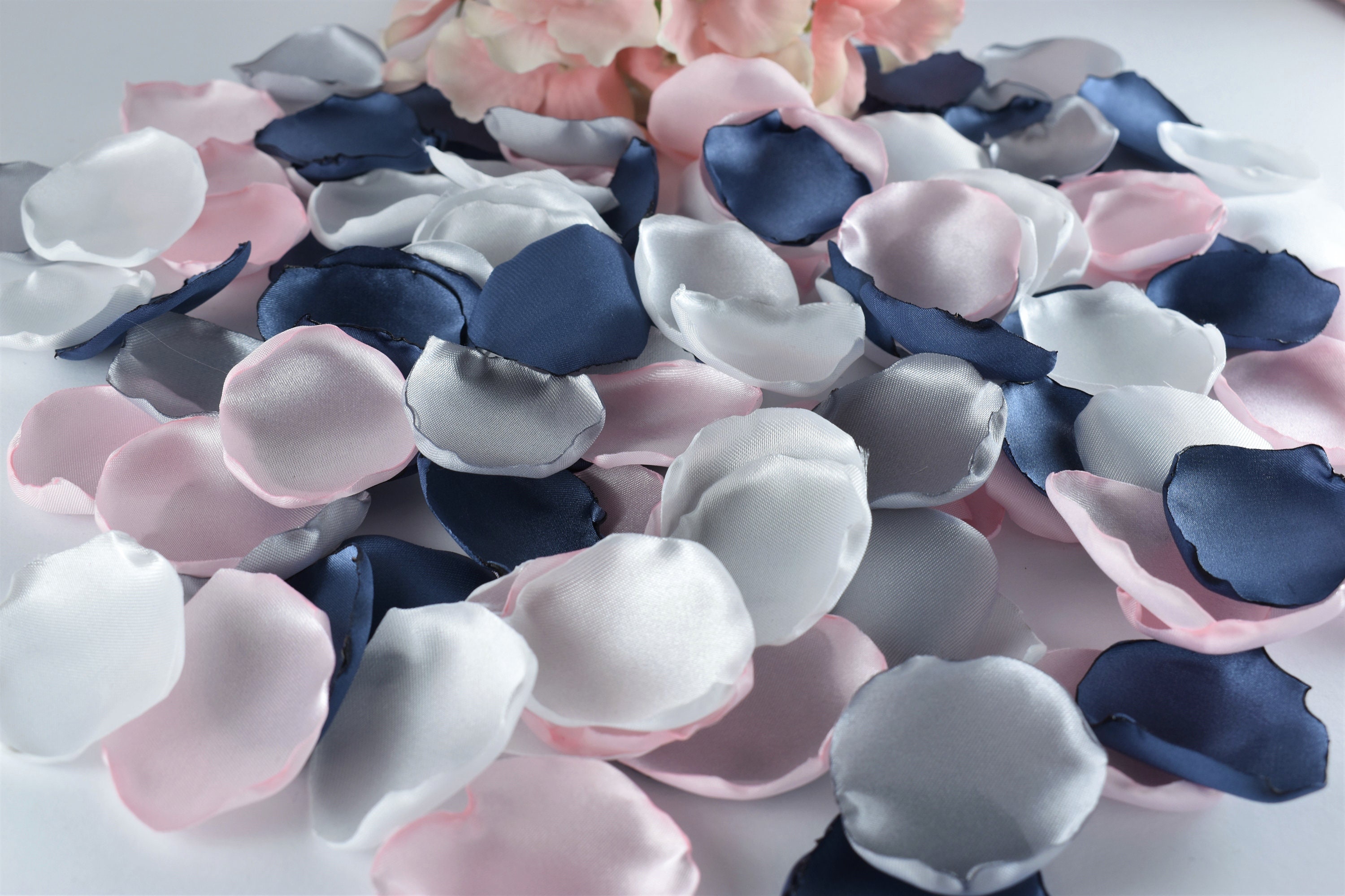 Steel Blue Rose Petals, Silver Petals, Blush Petals, White Rose Petals ...
