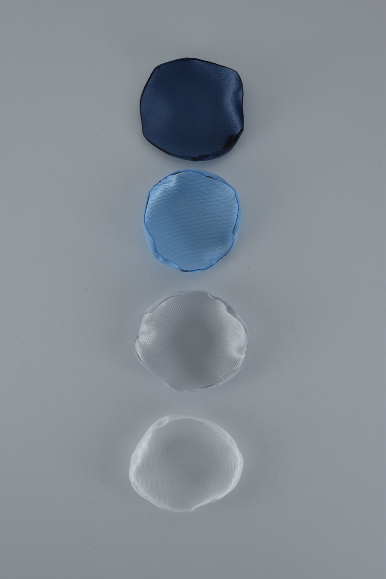 Steel Blue Rose Petals Sky Blue Silver White Rose Petals - Etsy