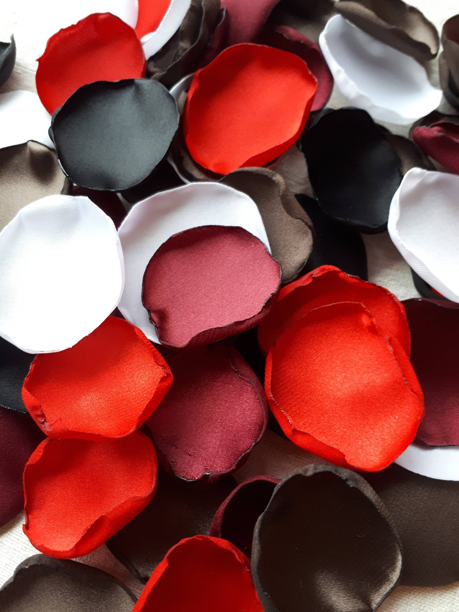 Vampire Halloween Party Decoration Satin Rose Petals Blood | Etsy