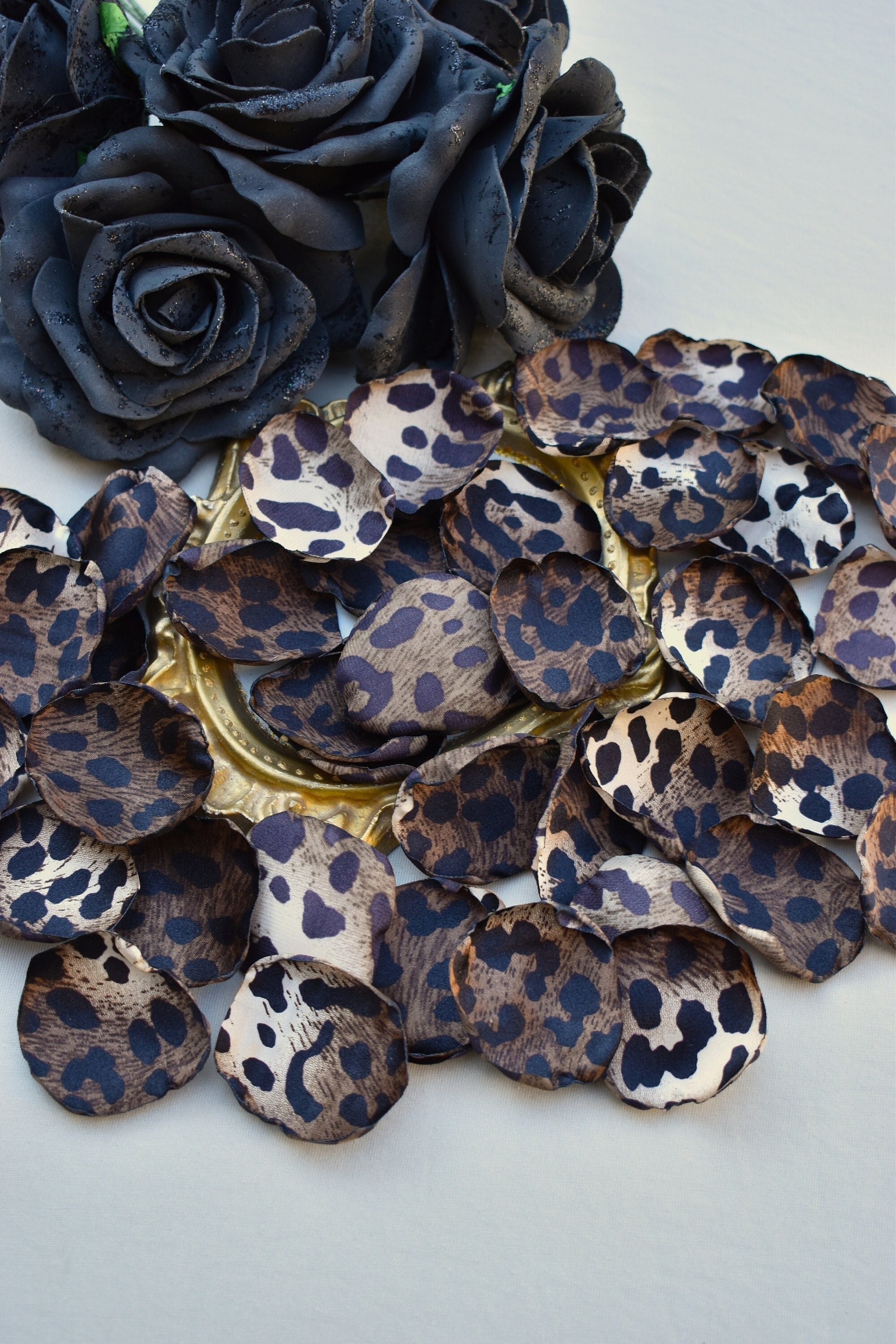 Leopard Print and Red Roses Party Decorations - Etsy
