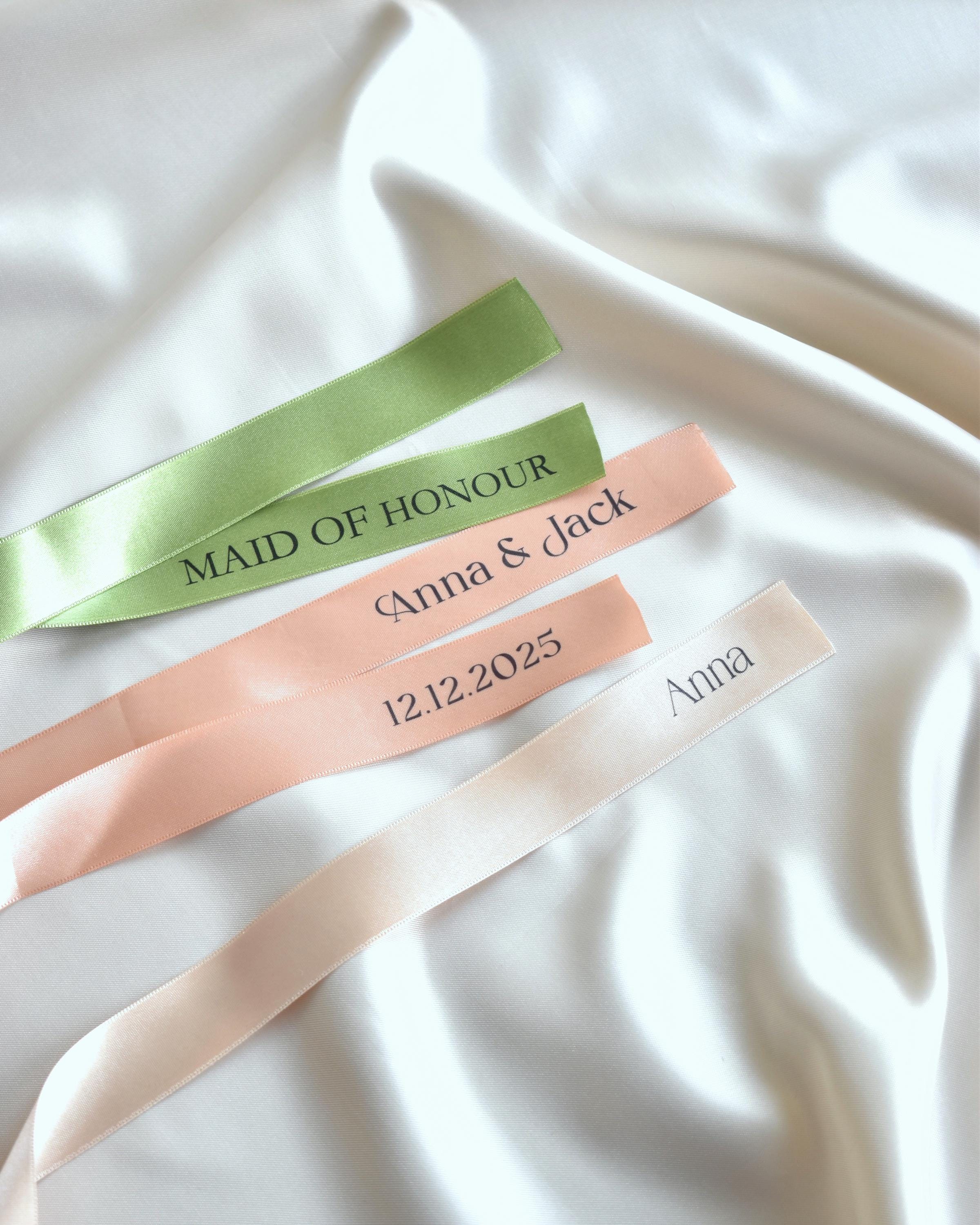 Personalized Wine Glass Ribbon | Custom Champagne Glass Ribbon ...