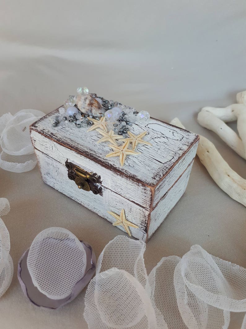 Personalized Wedding Ring Box Elegant Ring Holder Romantic | Etsy