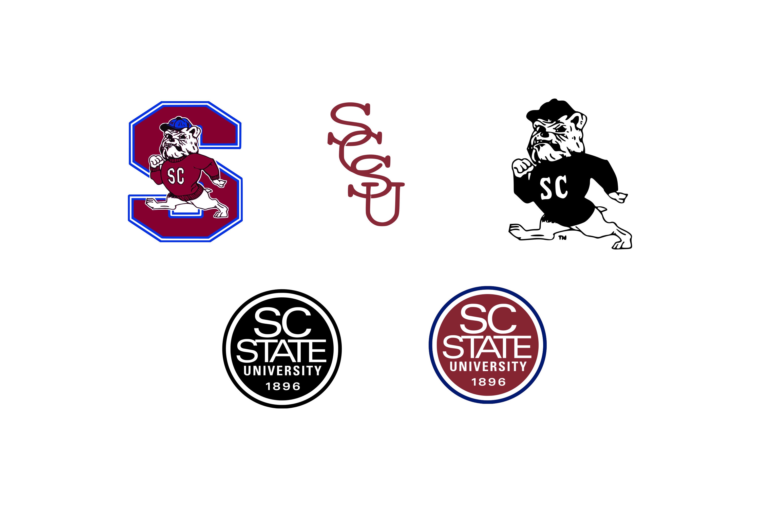 South Carolina State University svg University svg SCSU logo | Etsy