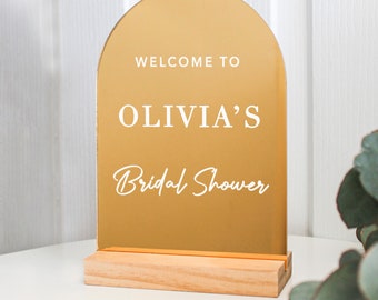 Arch Table Sign, Black Acrylic, Birthday, Bday Sign, Event Sign, Black ...