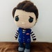 PATTERN: Supernatural Steve Castiel Plush Crochet PDF - Etsy