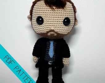 PATTERN: Supernatural Castiel Plush Crochet PDF - Etsy