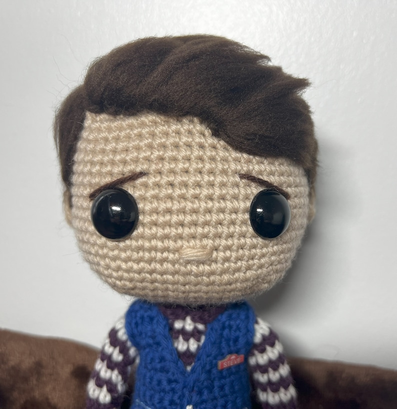 PATTERN: Supernatural Steve Castiel Plush Crochet PDF - Etsy