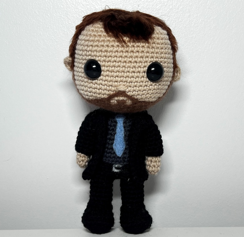 PATTERN: Supernatural Crowley and Hellhound Juliet Crochet PDF - Etsy