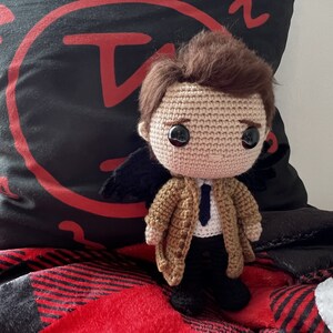 PATTERN: Supernatural Castiel Plush Crochet PDF - Etsy