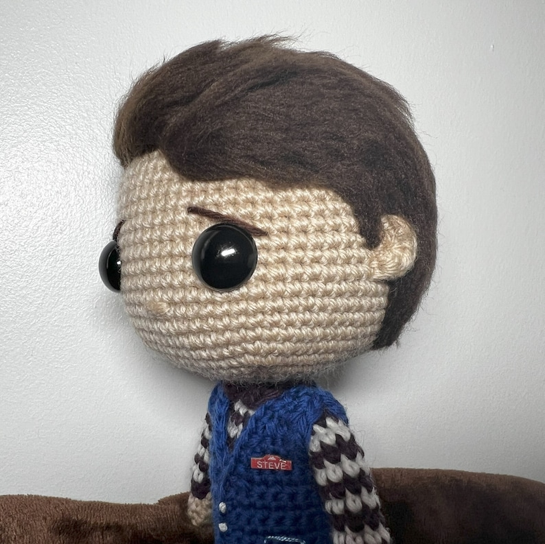 PATTERN: Supernatural Steve Castiel Plush Crochet PDF - Etsy