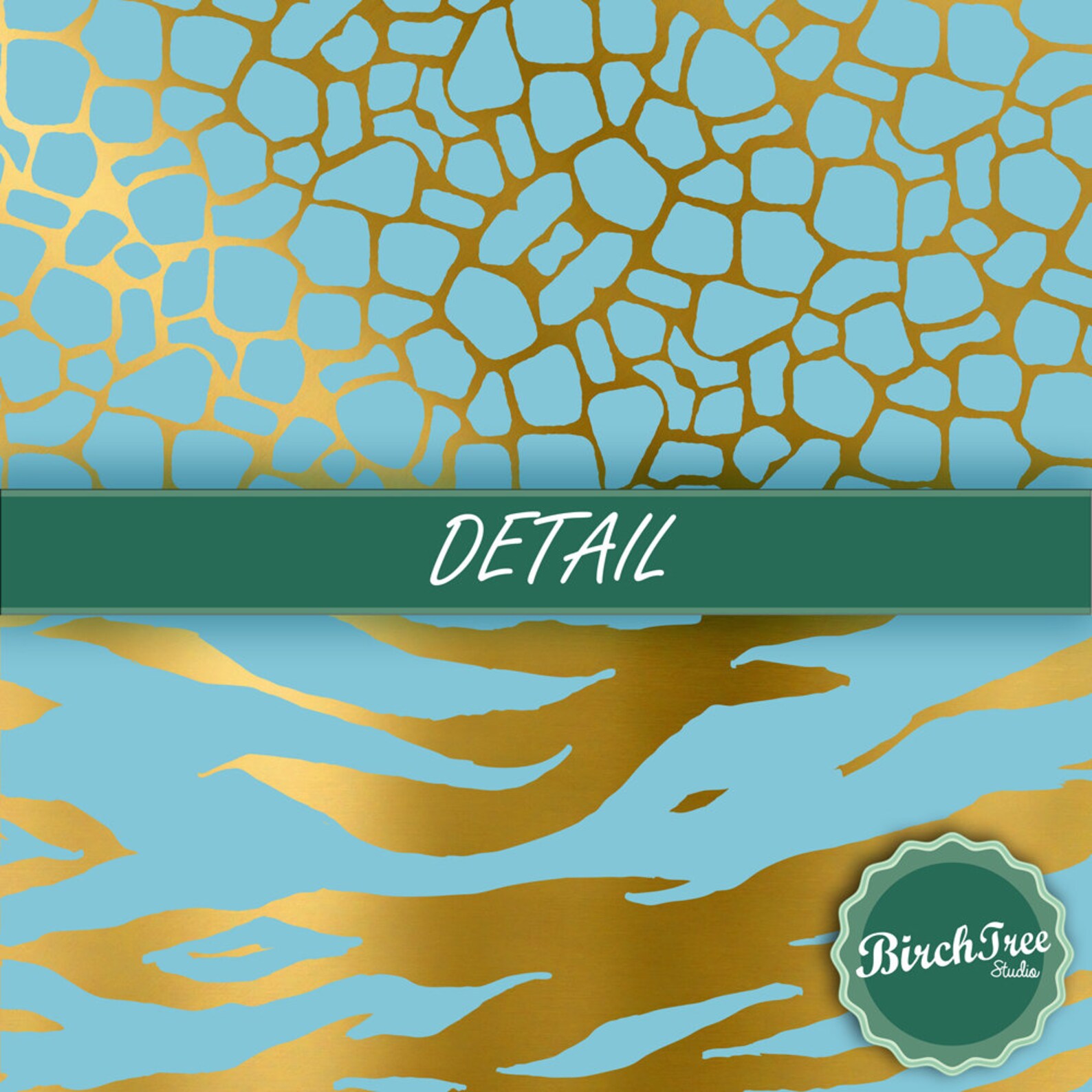 Gold Animal Skin Clipart Animal Print Pattern Giraffe - Etsy