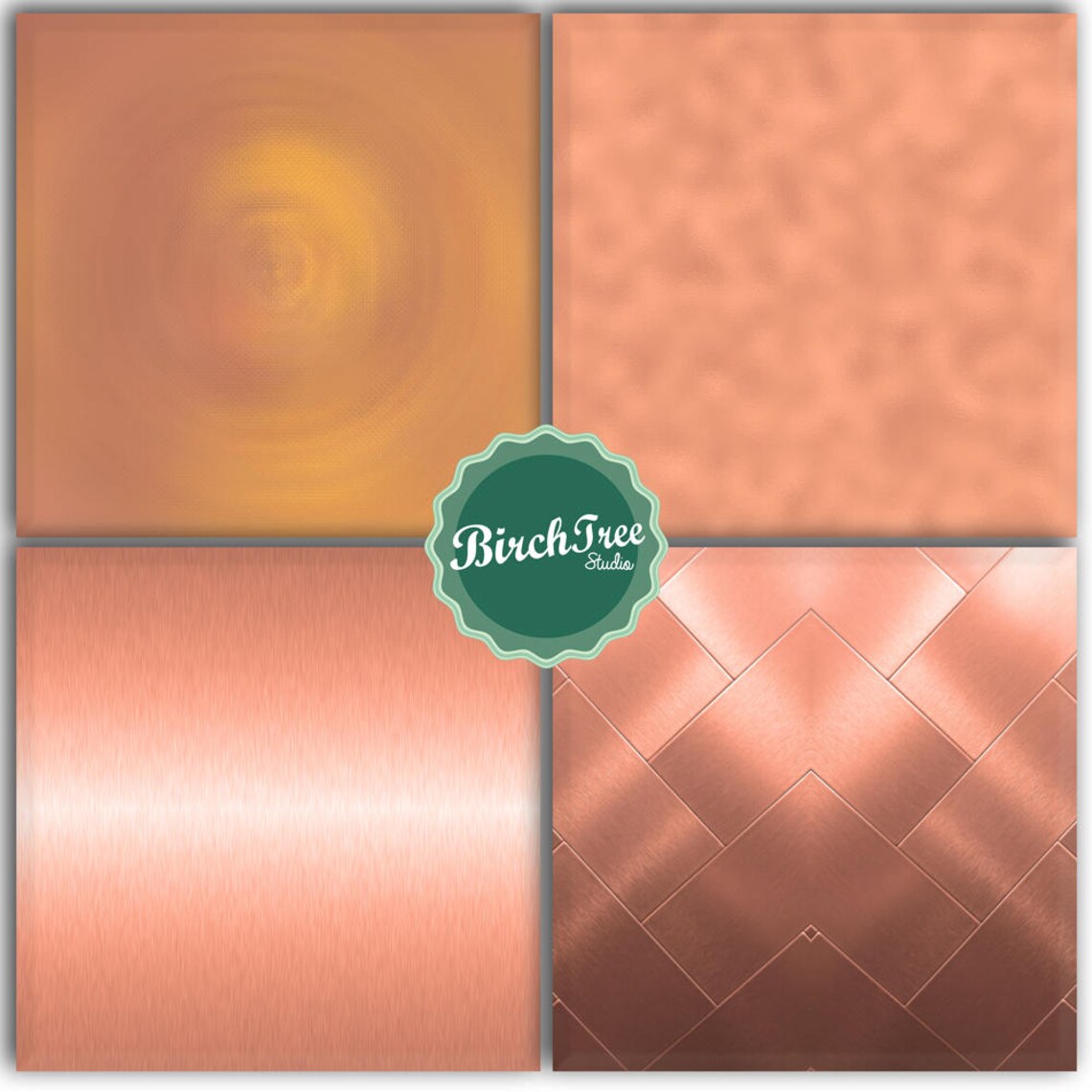 Rose Gold Glitter and Foil Textures Rose Gold Digital Paper Rose Gold ...