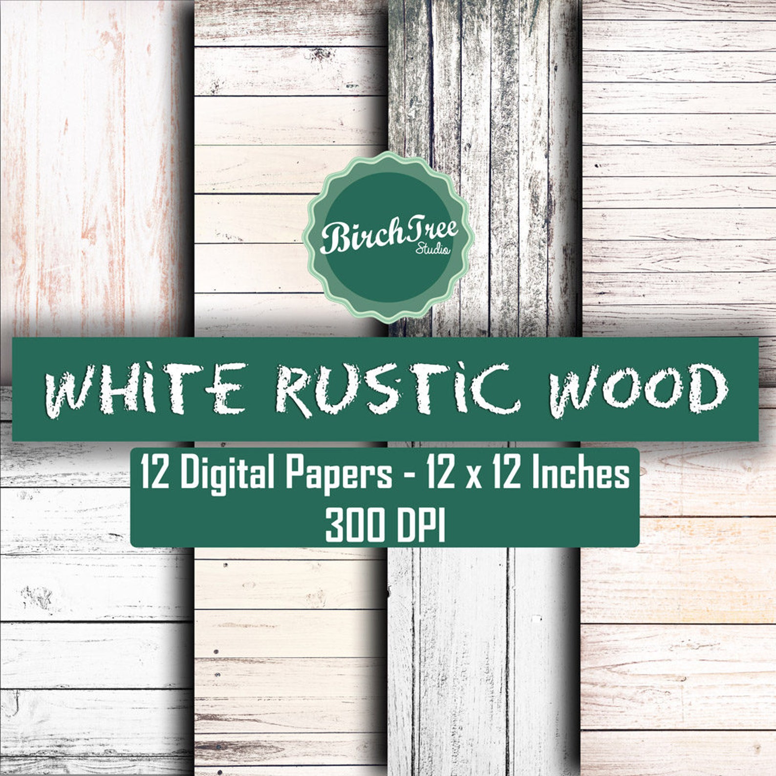 White Wood Digital Paper Printable Wood Digital Background Wood ...