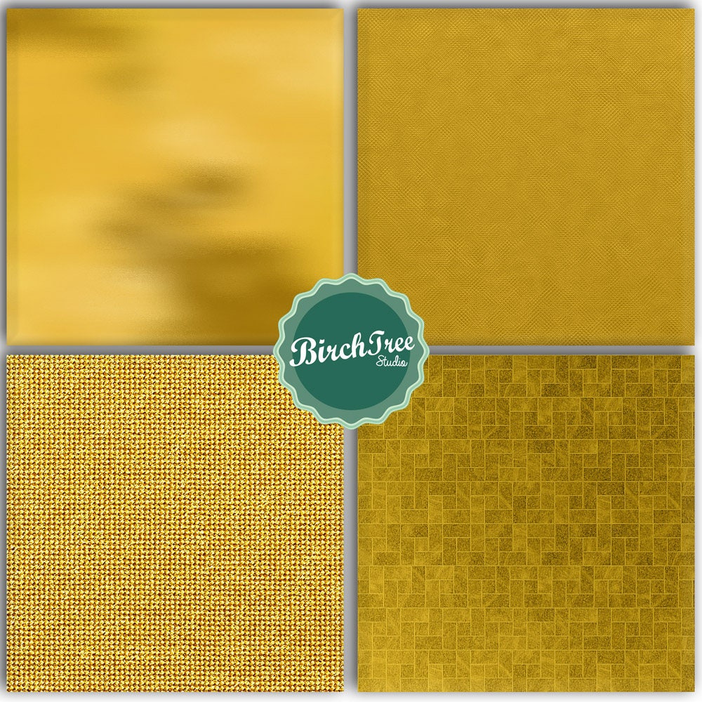 Gold Glitter and Foil Digital Paper - Gold Textures - Gold Backgrounds ...