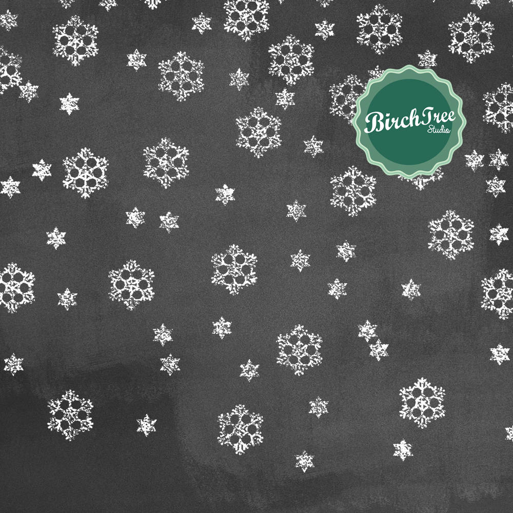 Chalkboard Snowflake Clipart Snowflake Confetti Clipart Christmas ...