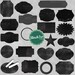 Chalkboard Clipart Frames Chalkboard Labels Clip Art Chalk Board Tags ...