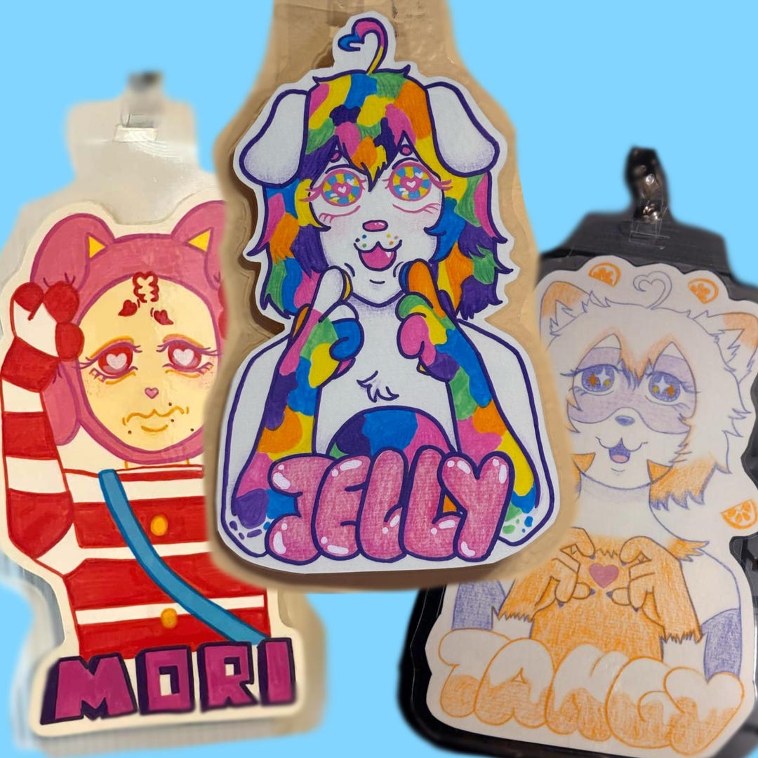 Custom Fursuit Fursona Badges - Etsy