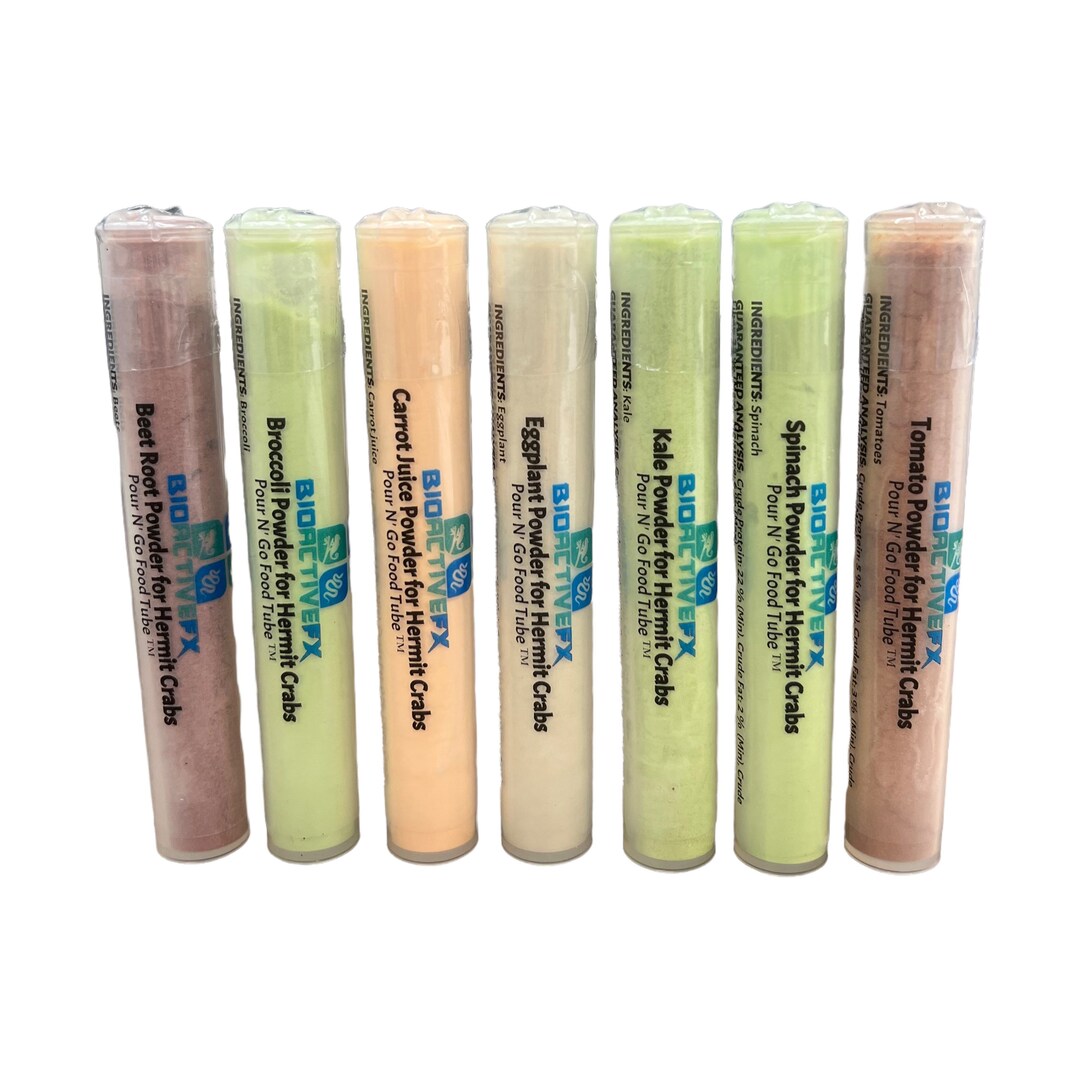 Veggie Garden - Hermit Crab Food Pack - Proteins, Minerals, Fats ...