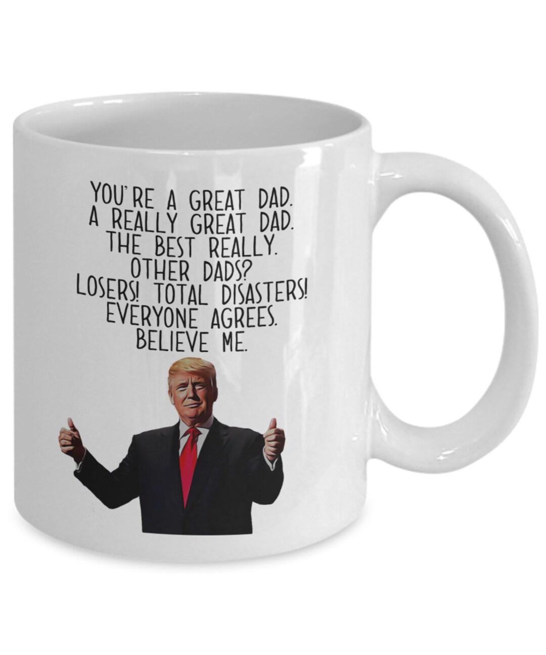 Trump Dad Mug Funny Trump Gift for Dad - Etsy