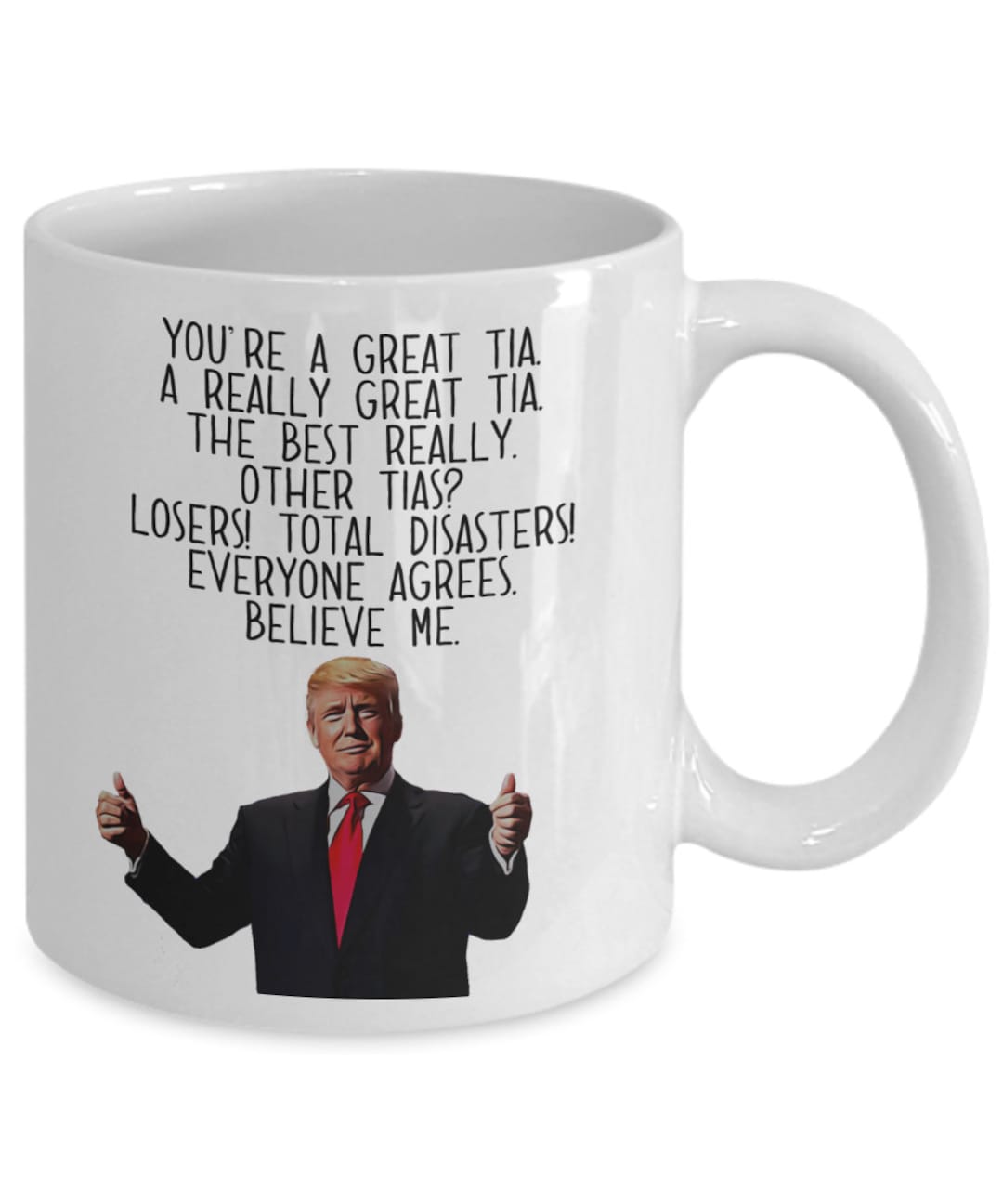 Trump Tia Mug Funny Trump Gift for Your Tia - Etsy