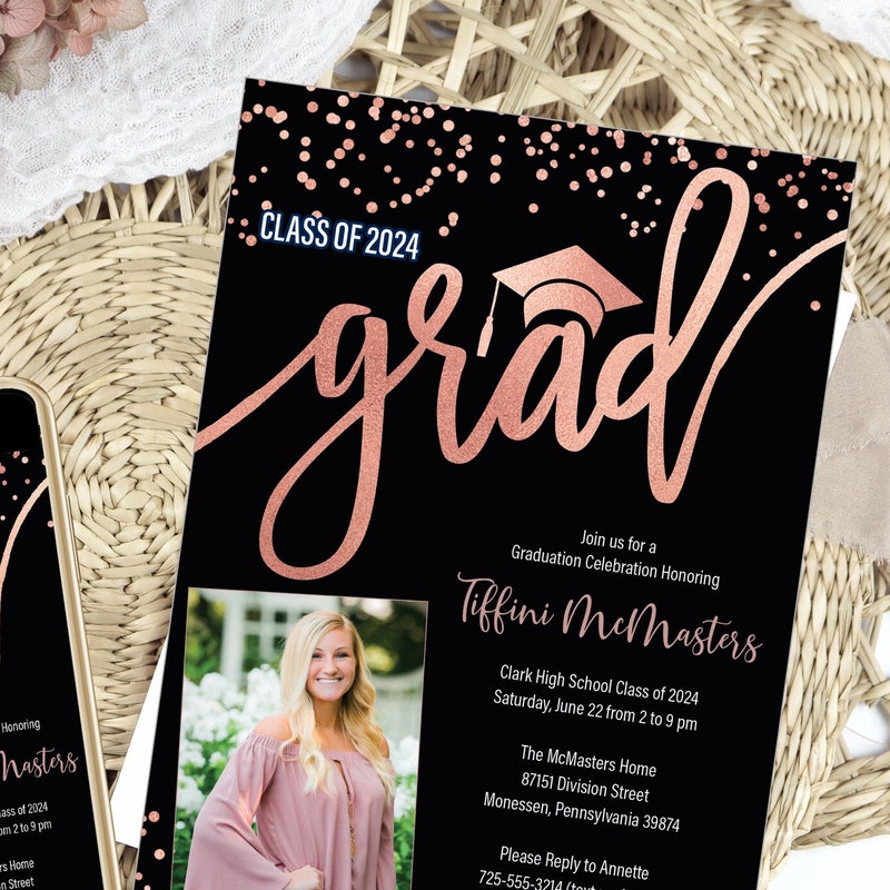 Grad Announcements - Etsy