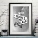 Personalized Street Signs Printable Photo - Etsy