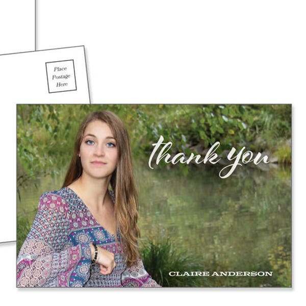 Custom Graduation Thank You Cards - Etsy