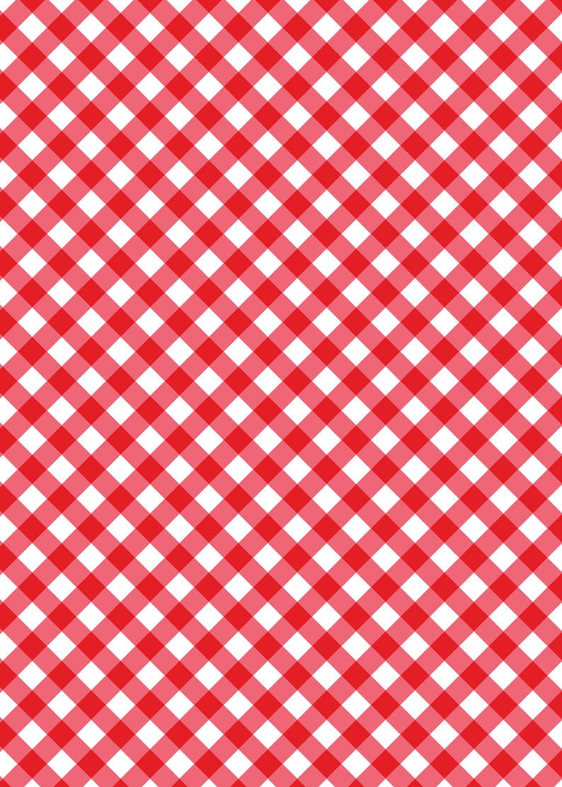 I Do BBQ Invitation Red and White Check - Etsy