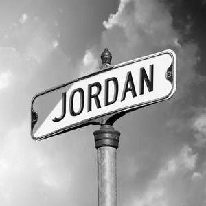 Personalized Street Sign Digital Photo Art With One Name You Print and ...