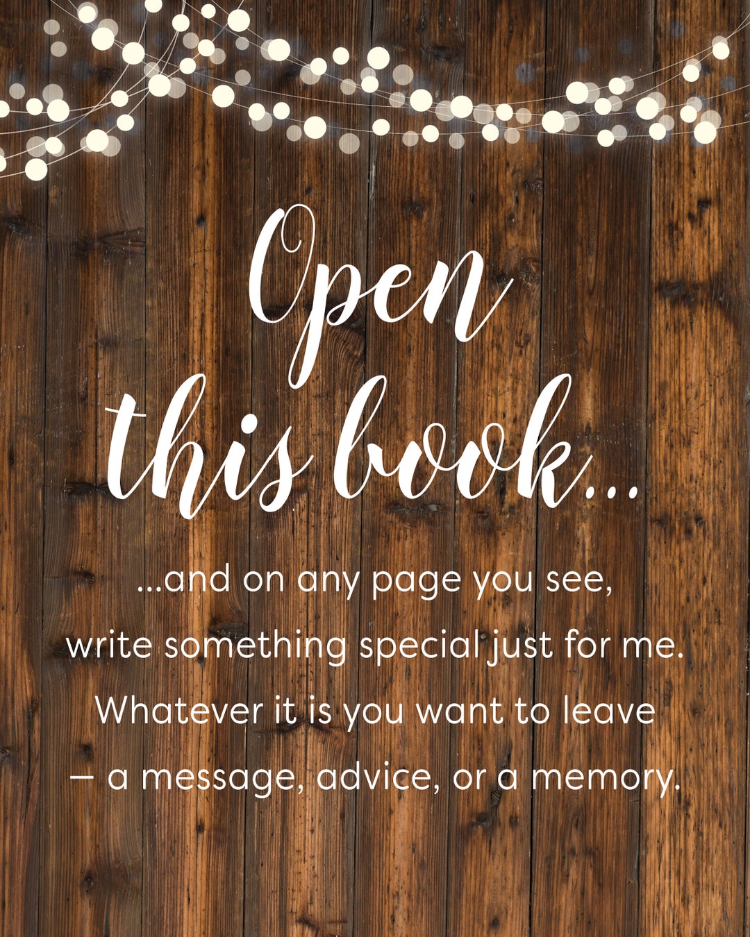 Instant Download Printable Sign Sign My Book Graduation Keepsake - Etsy