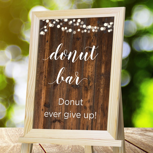 Donut Bar Sign - Etsy