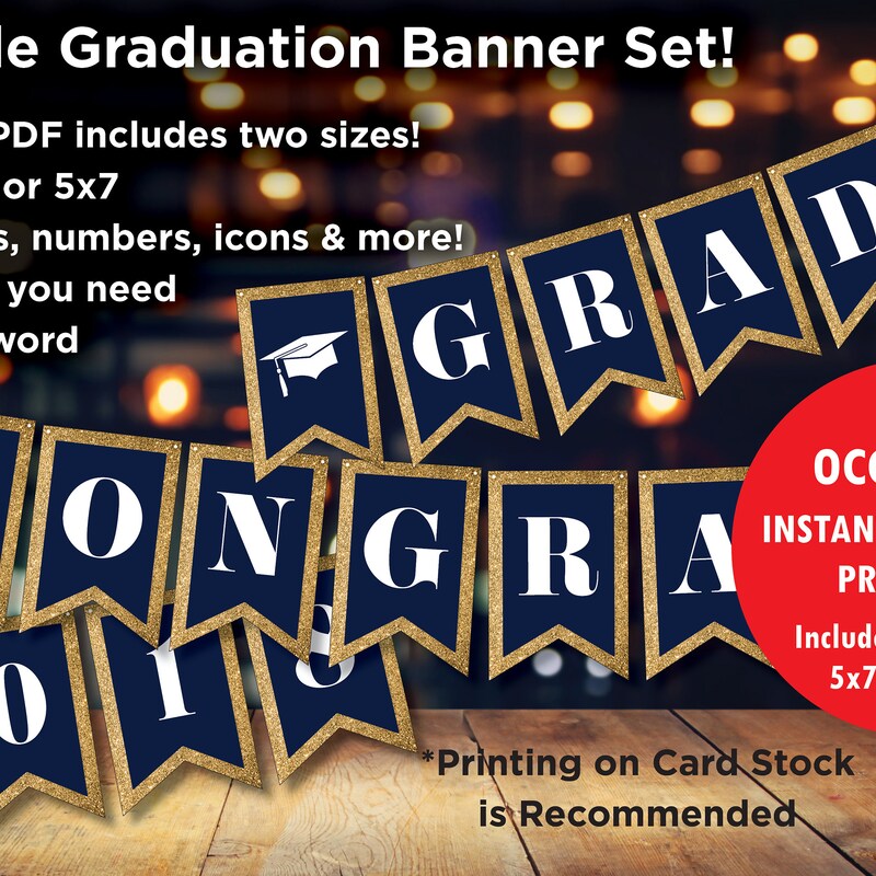 2018 Graduation Centerpiece - Etsy