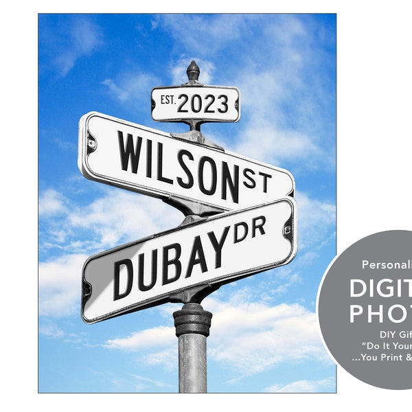 Crossroads Street Signs - Etsy