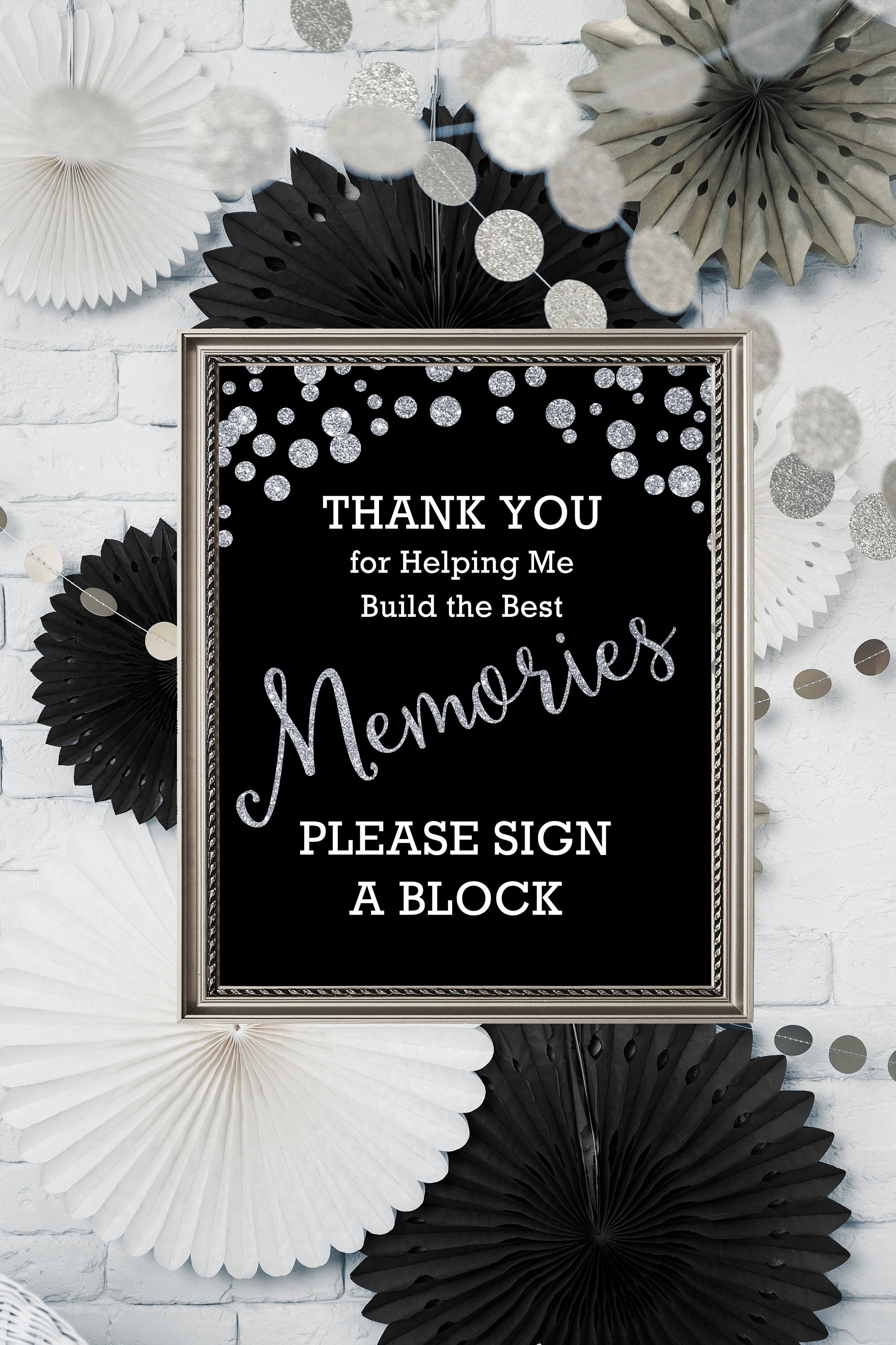 Instant Download Printable Sign Building the Best Memories | Etsy