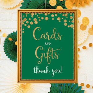 Printable Cards and Gifts Grad Party Sign - Etsy