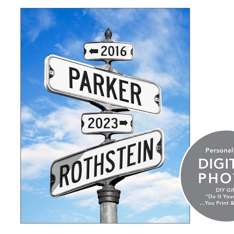 Wedding Street Sign - Etsy