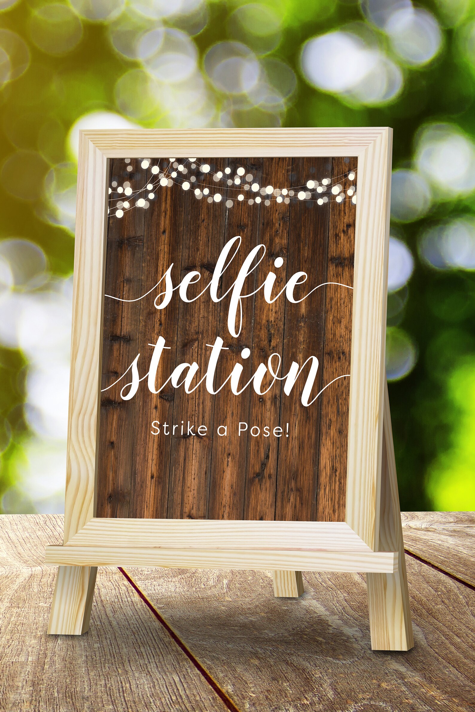 Instant Download Printable Selfie Station Sign - Etsy