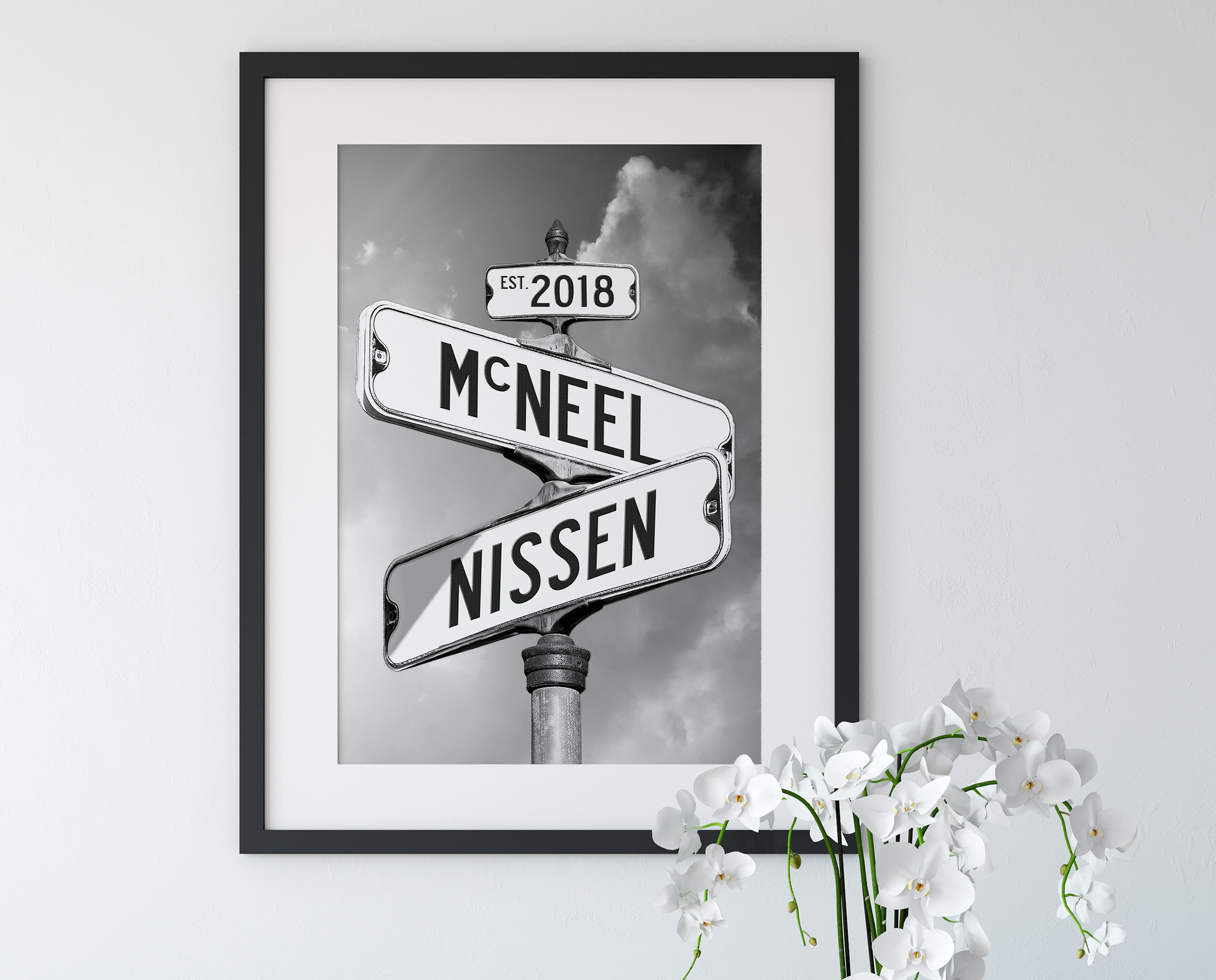 Personalized Street Signs Printable Photo - Etsy