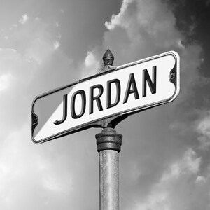 Personalized Street Sign Digital Photo Art With One Name You Print and ...