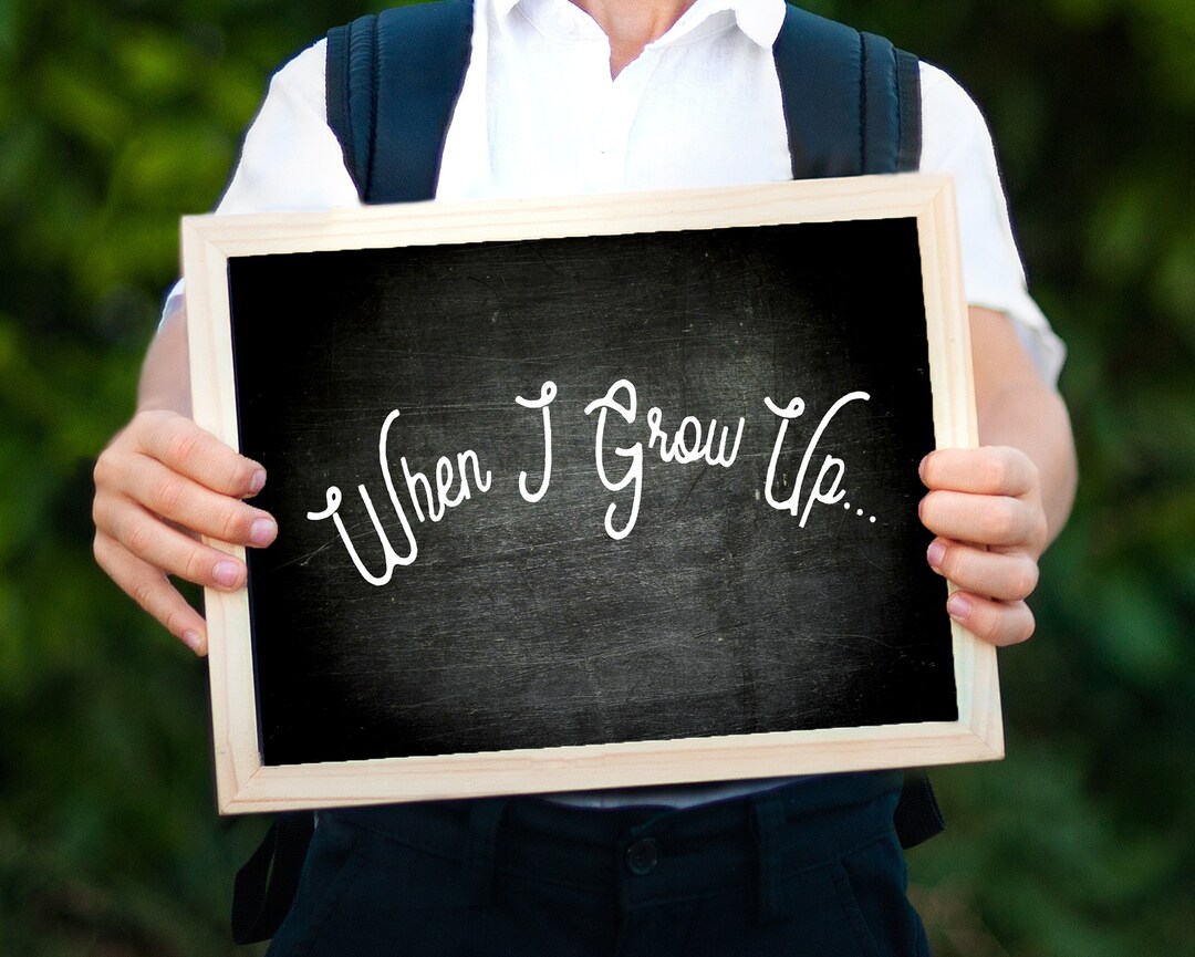 When I Grow up Sign, Instant Download Printable Sign - Etsy Australia