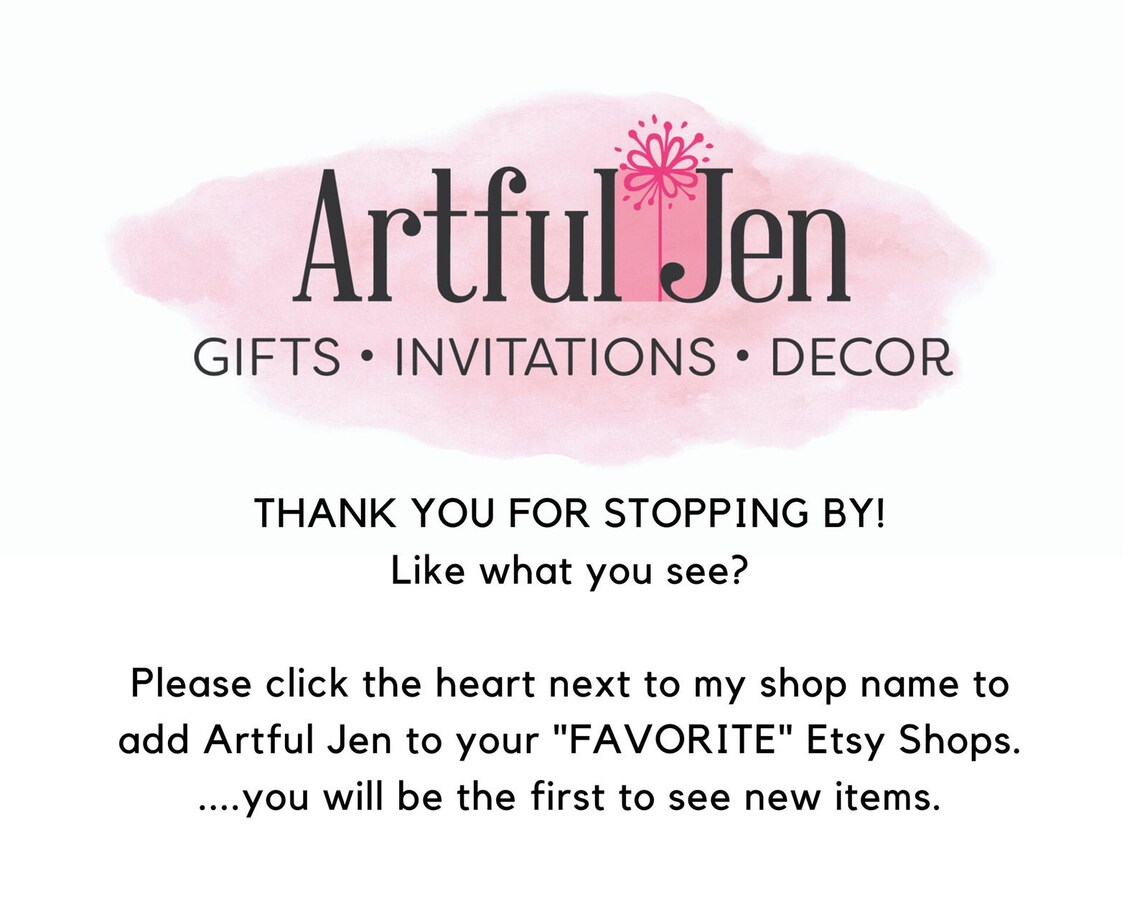 Drop in Shower Invitation Personalized for You - Etsy