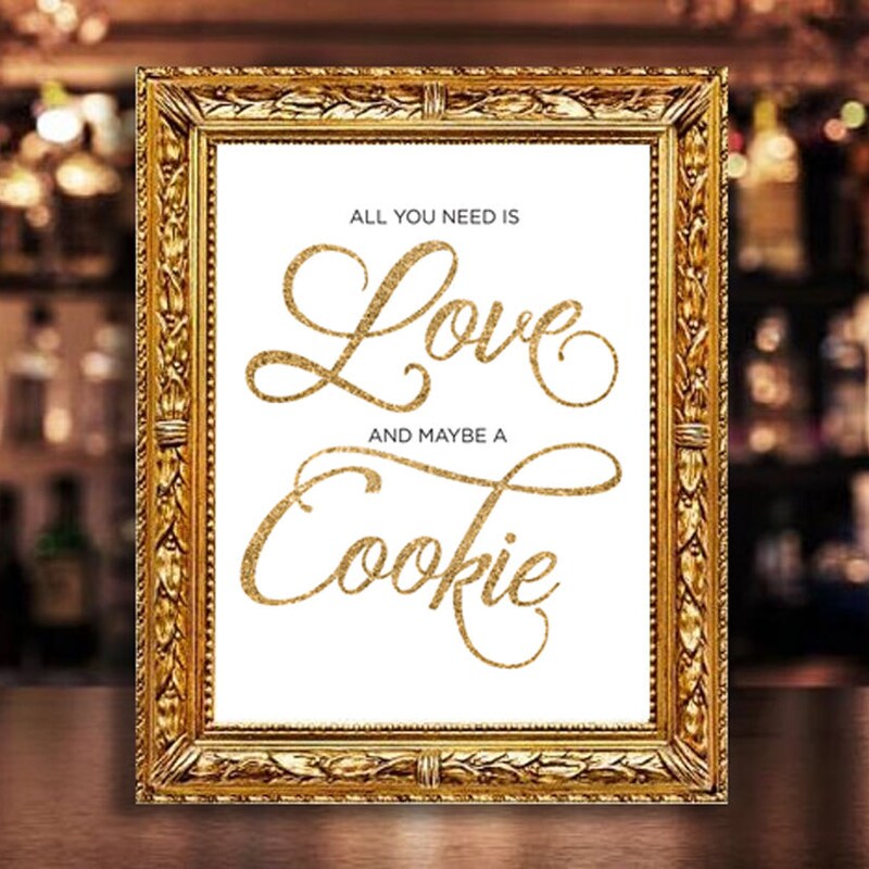 Cookie Bar Signs - Etsy