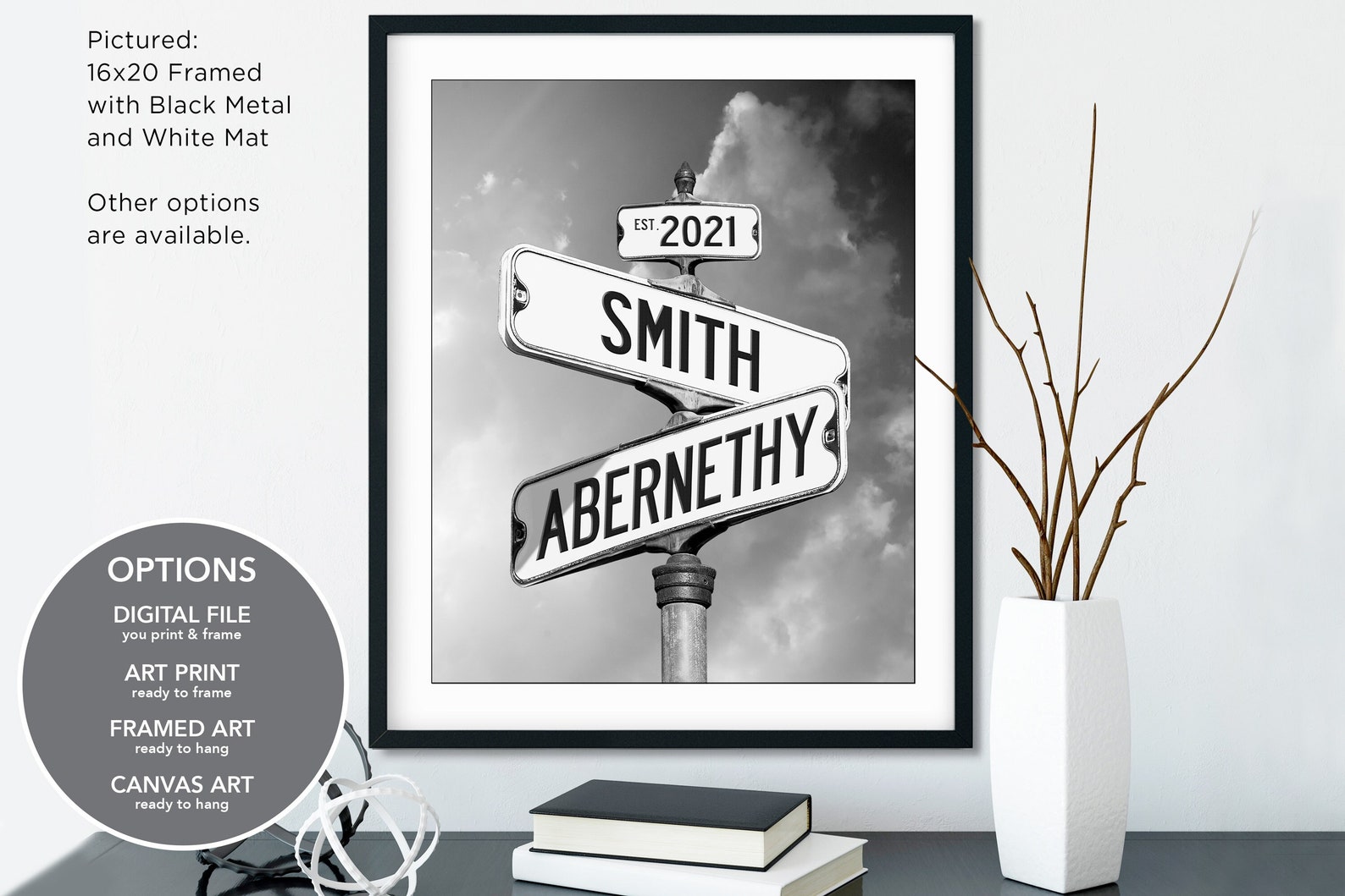 Personalized Street Signs Digital Photo With Finish Options | Etsy