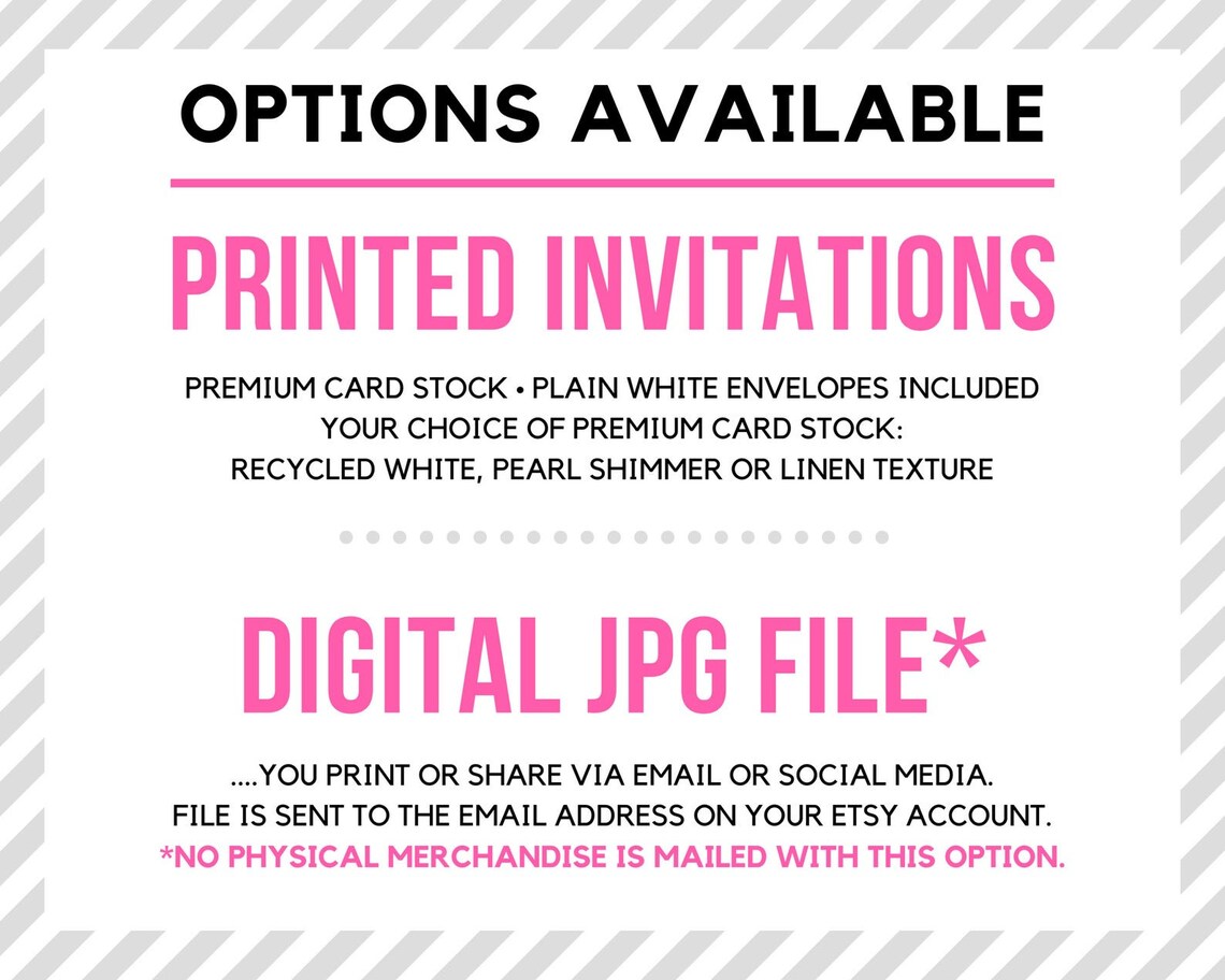 Drop in Shower Invitation Personalized for You - Etsy