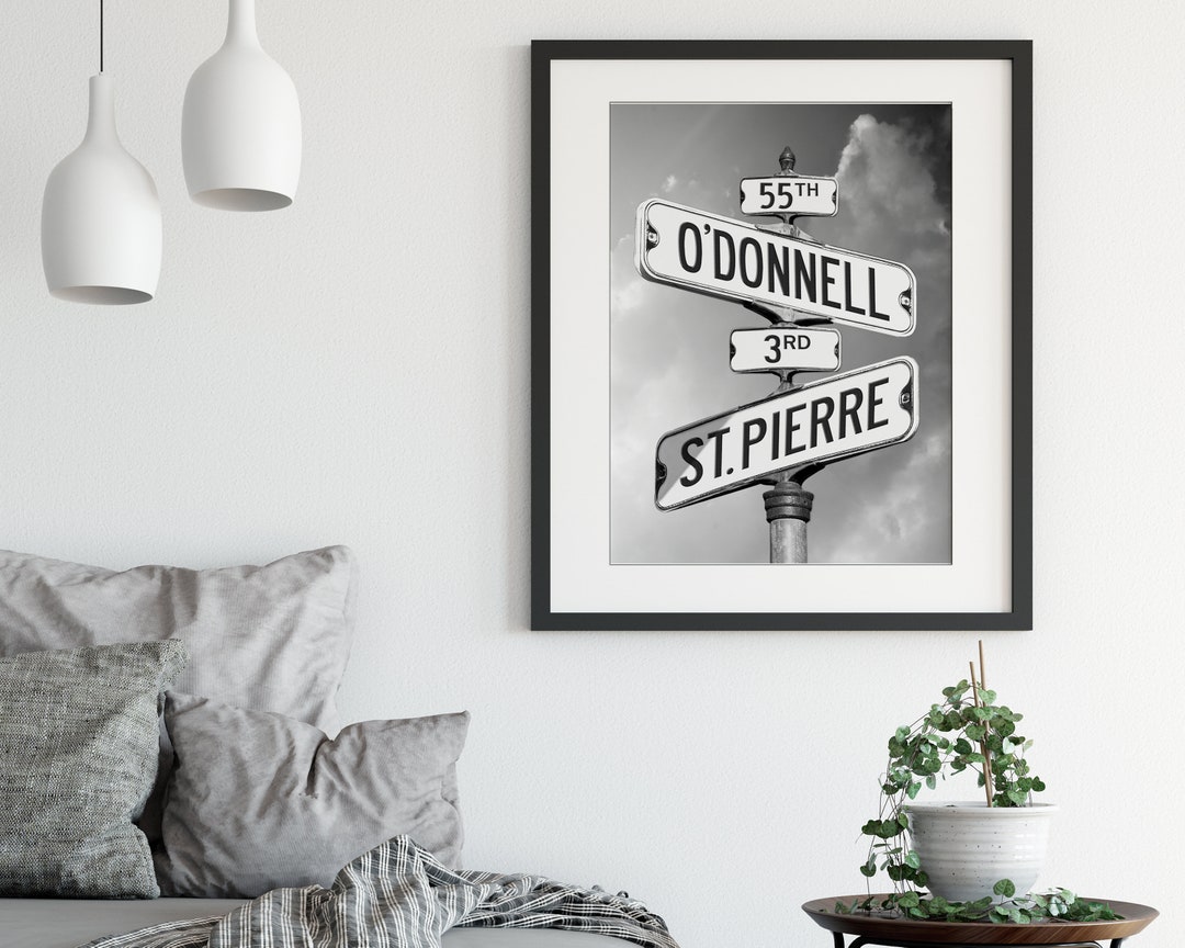 Special Dates Personalized Street Signs Photo Art - Etsy