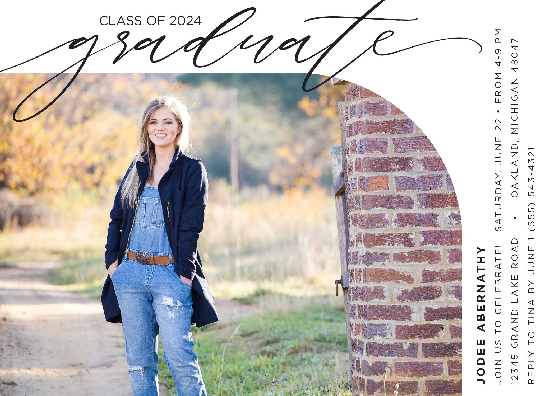 Personalized Digital Graduation Invitation With Photo - Etsy