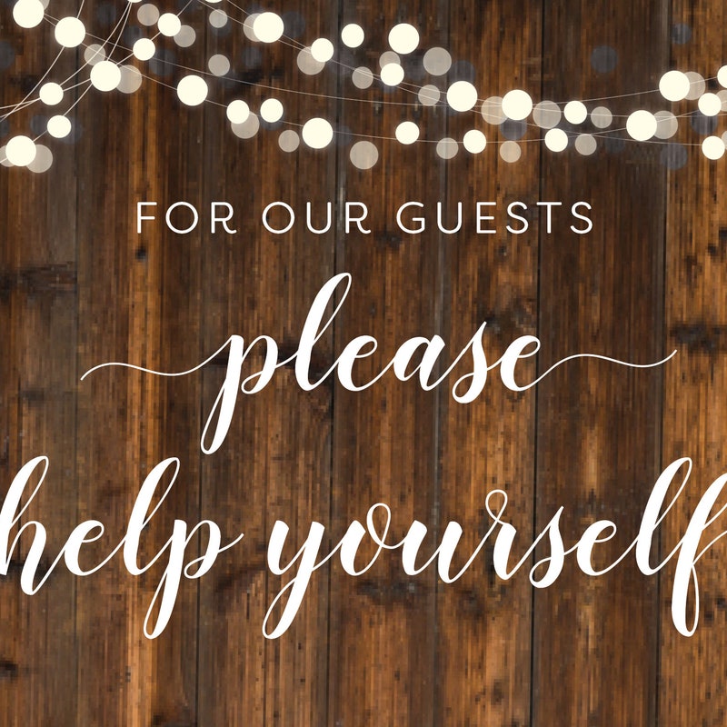 Please Help Yourself - Etsy