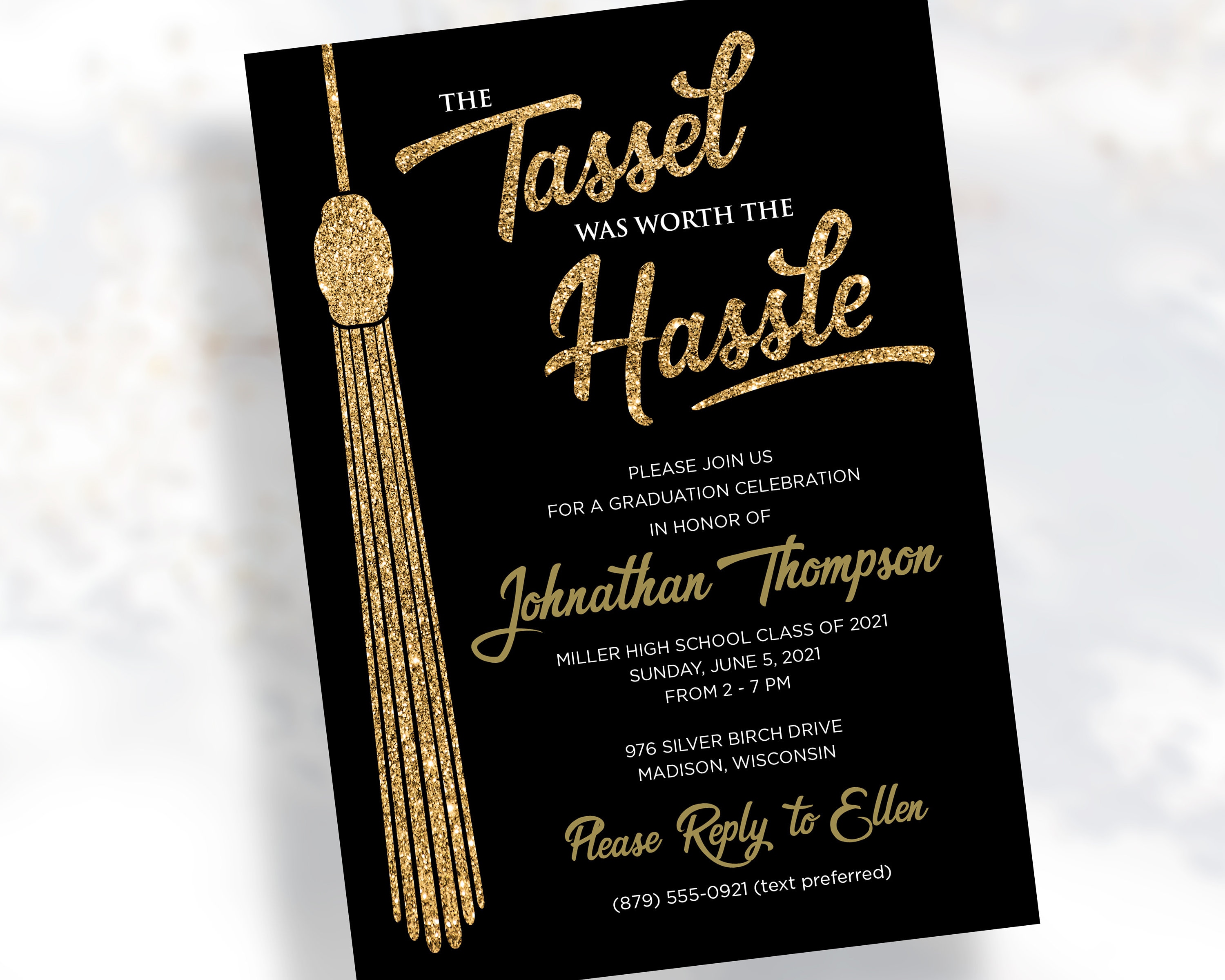 Personalized Graduation Invitations 2022