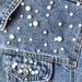 Embroidered Pearl Bride Jean Jacket - Etsy