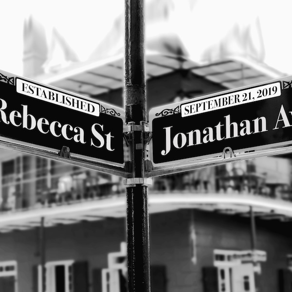 New Orleans Street Signs - Etsy